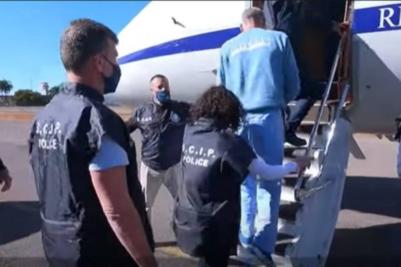 Vídeo: PF extradita Rocco Morabito, mafioso procurado há 23 anos