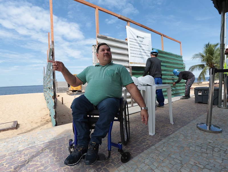 Prefeito David Almeida anuncia implantação de rampa de acessibilidade à ...
