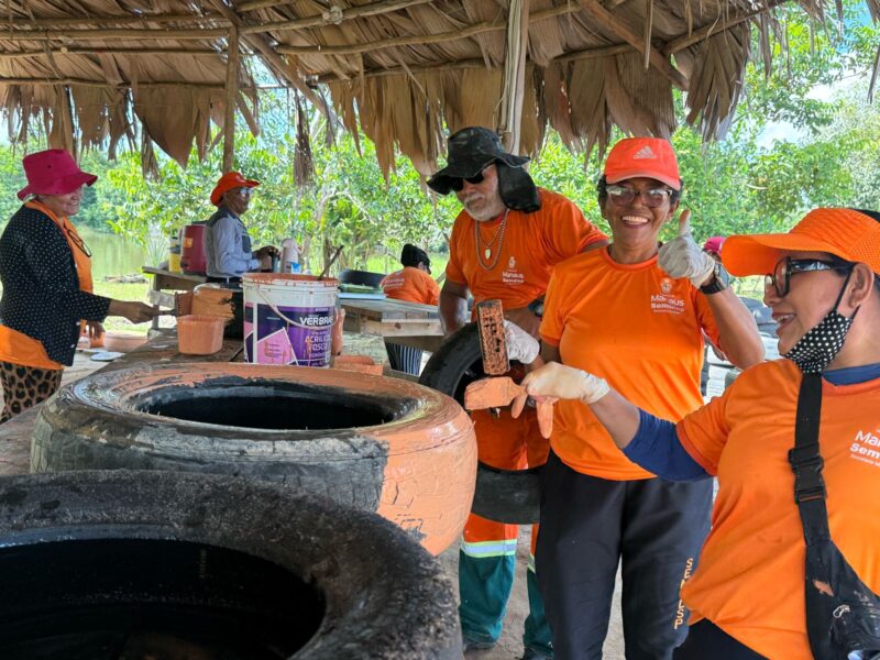 Prefeitura de Manaus transforma lixeiras em jardins e promove educação ...